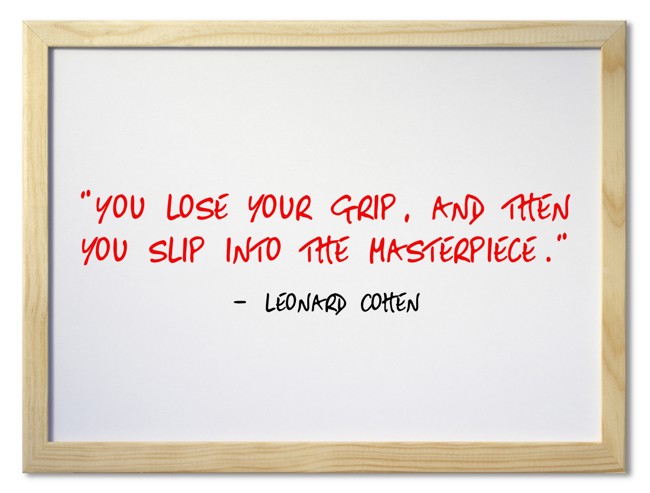 “You lose your grip, and then you slip into the - Quozio