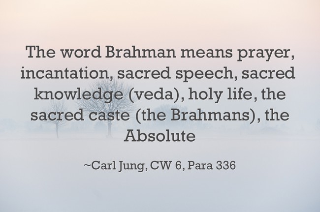 The word Brahman means prayer, incantation, sacred speech, - Quozio