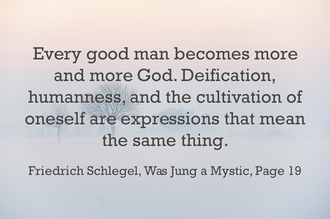 Every good man becomes more and more God. Deification, - Quozio