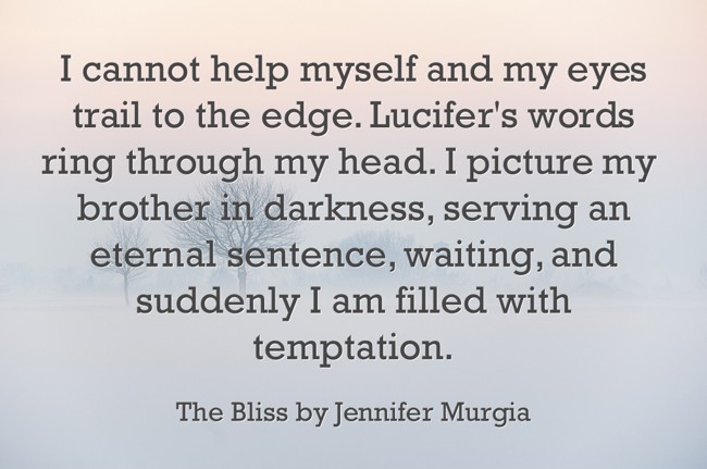 I cannot help myself and my eyes trail to the edge. - Quozio