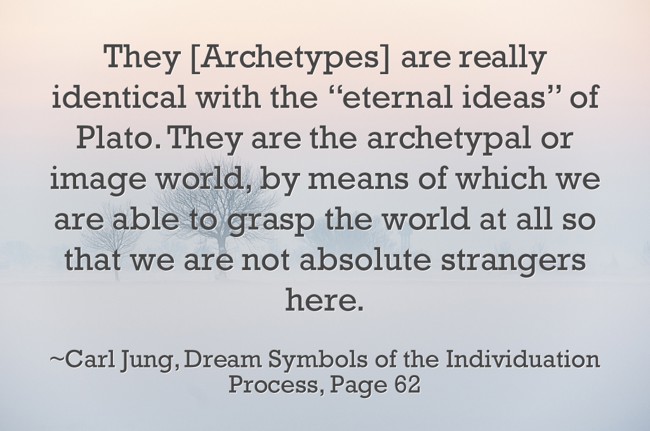 They [Archetypes] are really identical with the “eternal - Quozio