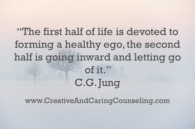 “The first half of life is devoted to forming a healthy - Quozio
