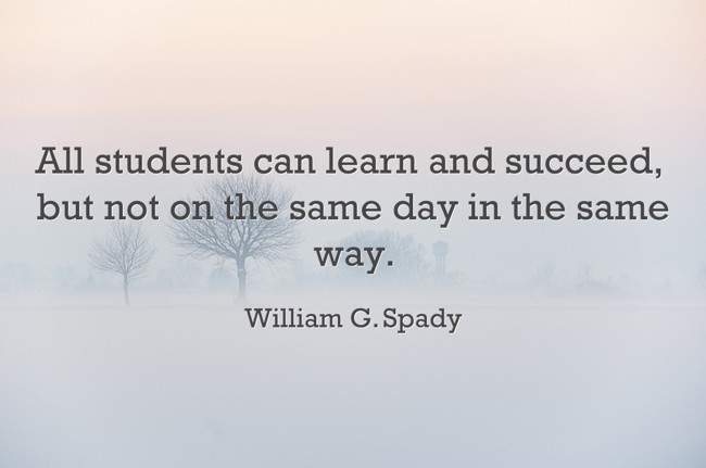 All students can learn and succeed, but not on the same day - Quozio