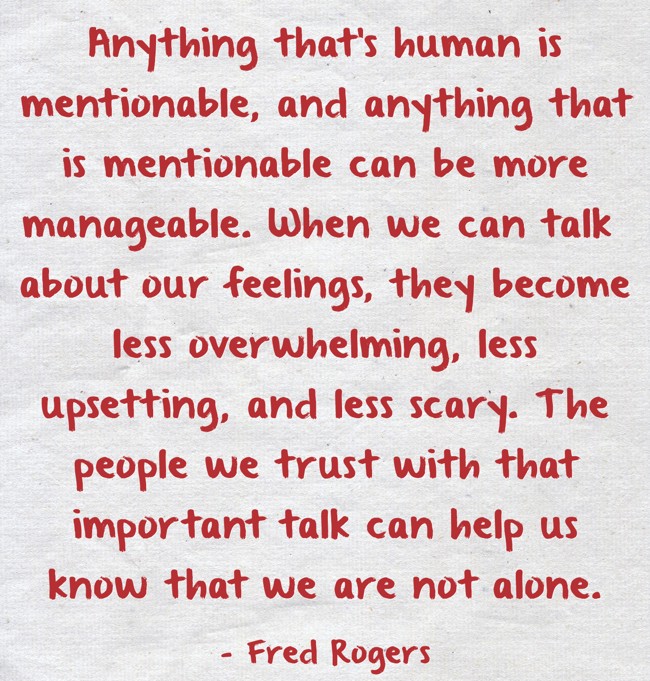 Anything that’s human is mentionable, and anything that is - Quozio