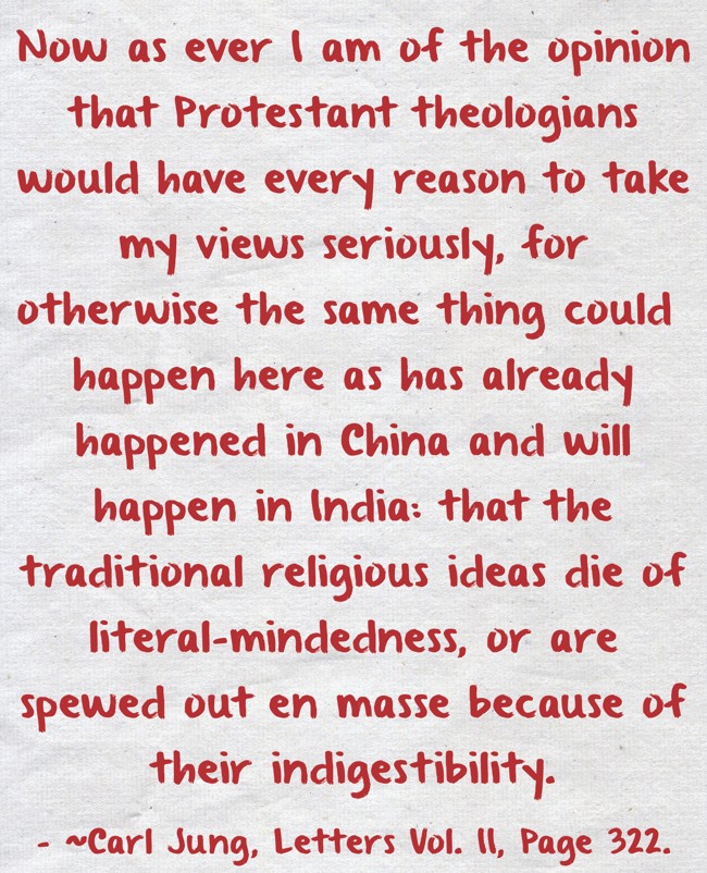 Now as ever I am of the opinion that Protestant theologians - Quozio
