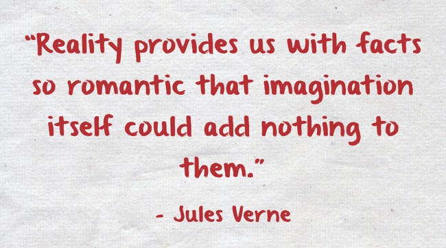 “Reality provides us with facts so romantic that - Quozio