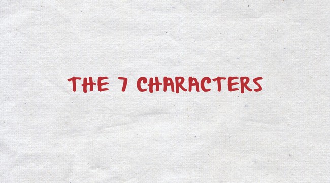 THE 7 CHARACTERS - Quozio