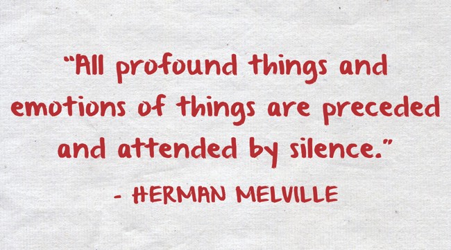 “All profound things and emotions of things are preceded - Quozio