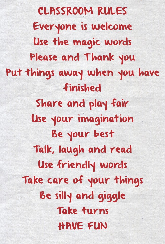 CLASSROOM RULES Everyone is welcome Use the magic words - Quozio