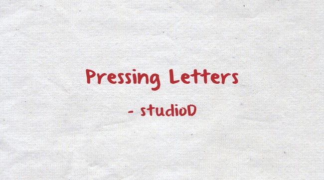 Pressing Letters - Quozio