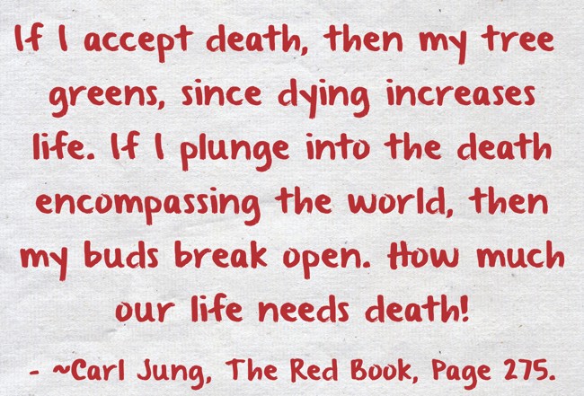 If I accept death, then my tree greens, since dying - Quozio