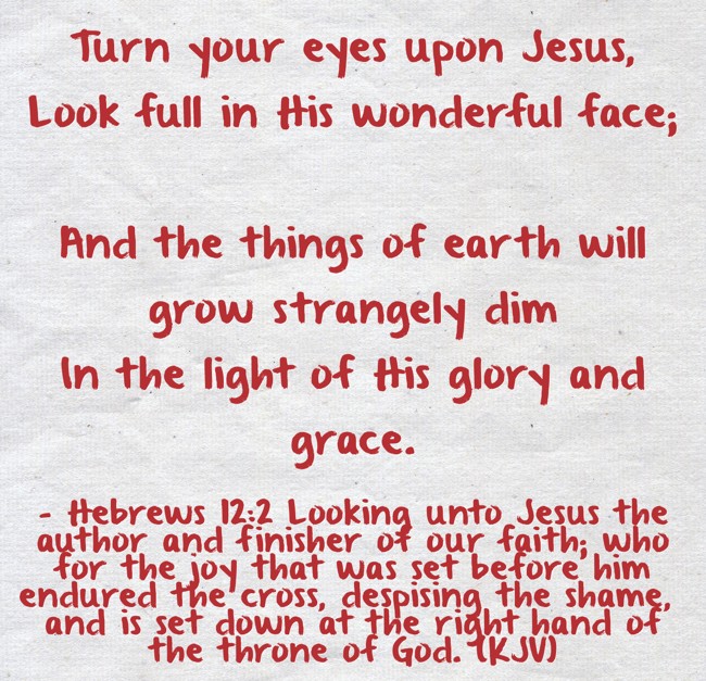 Turn Your Light On Jesus