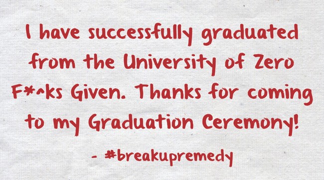 I have successfully graduated from the University of Zero - Quozio
