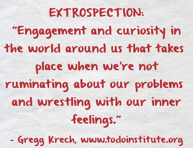 EXTROSPECTION: "Engagement and curiosity in the world - Quozio