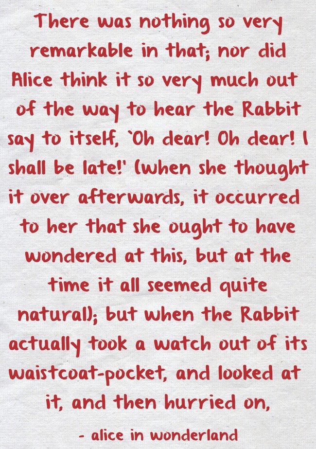 There was nothing so very remarkable in that; nor did Alice - Quozio