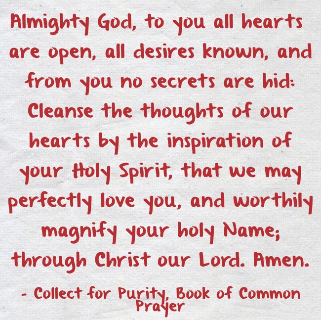 Almighty God, to you all hearts are open, all desires - Quozio