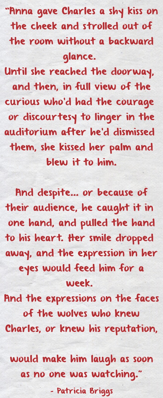 “Anna gave Charles a shy kiss on the cheek and strolled out - Quozio