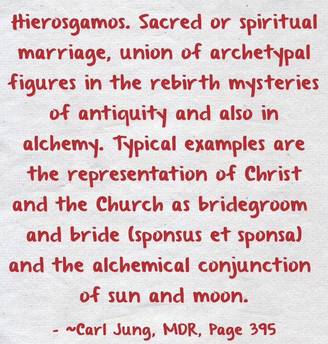 Hierosgamos. Sacred or spiritual marriage, union of - Quozio
