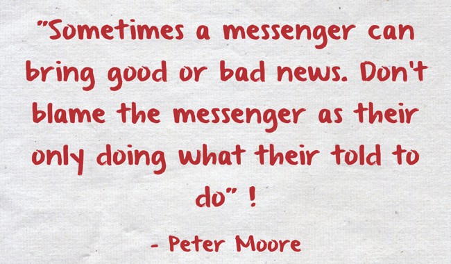 Good Messenger Quotes When You Can't See His Hand, Trust His Heart