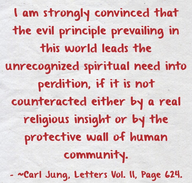 I am strongly convinced that the evil principle prevailing - Quozio