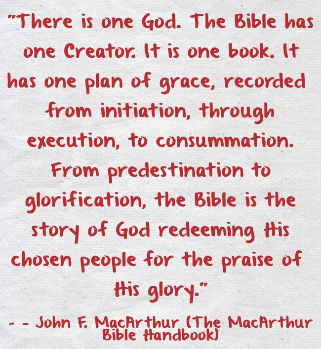 "There is one God. The Bible has one Creator. It is one - Quozio