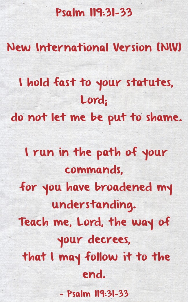 Psalms 119 New International Version Psalms 119:89 Your Word, LORD, Is
