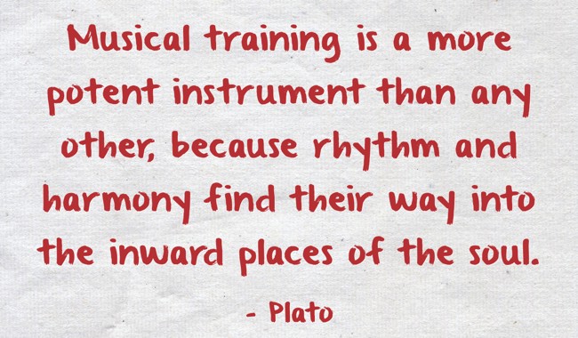 Musical training is a more potent instrument than any - Quozio