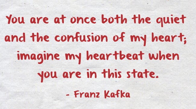 You are at once both the quiet and the confusion of my - Quozio