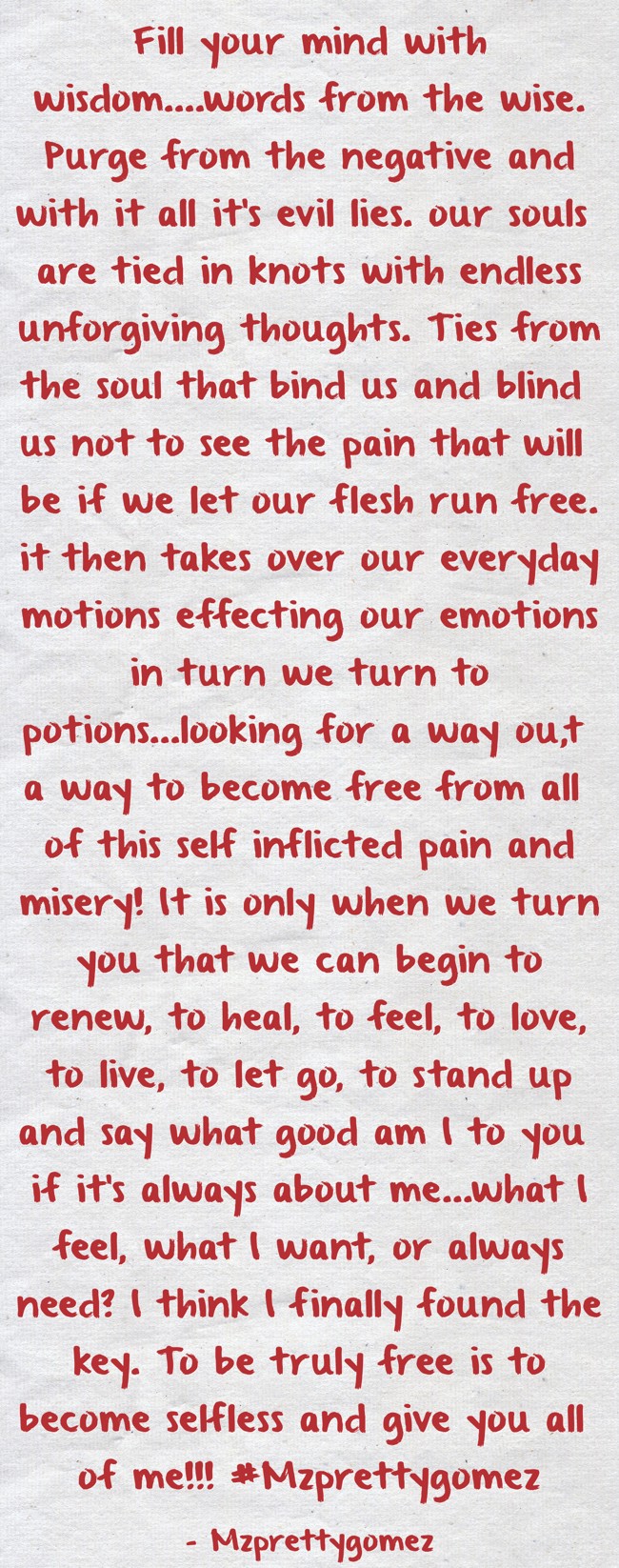 Fill your mind with wisdom....words from the wise. Purge - Quozio