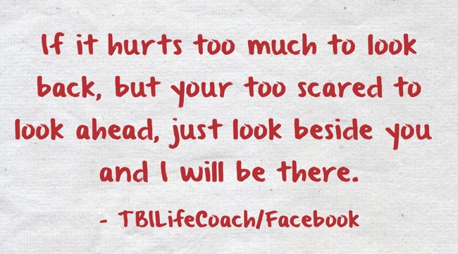 If it hurts too much to look back, but your too scared to - Quozio