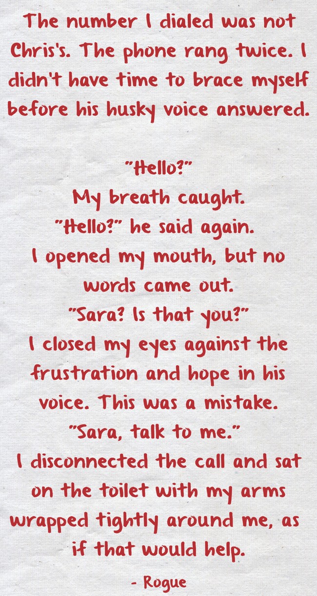 The number I dialed was not Chris's. The phone rang twice. - Quozio