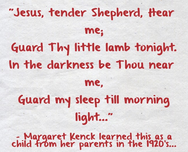 "Jesus, tender Shepherd, Hear me; Guard Thy little lamb - Quozio