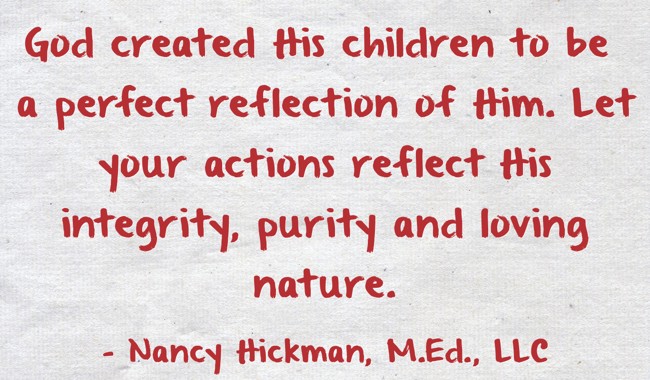 God created His children to be a perfect reflection of Him. - Quozio