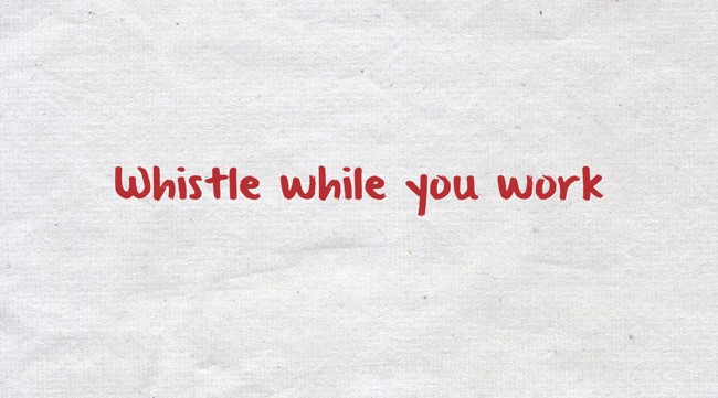 Whistle while you work - Quozio