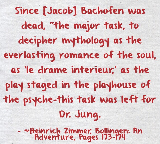 Since [Jacob] Bachofen was dead, "the major task, to - Quozio