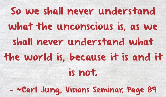 So we shall never understand what the unconscious is, as we - Quozio