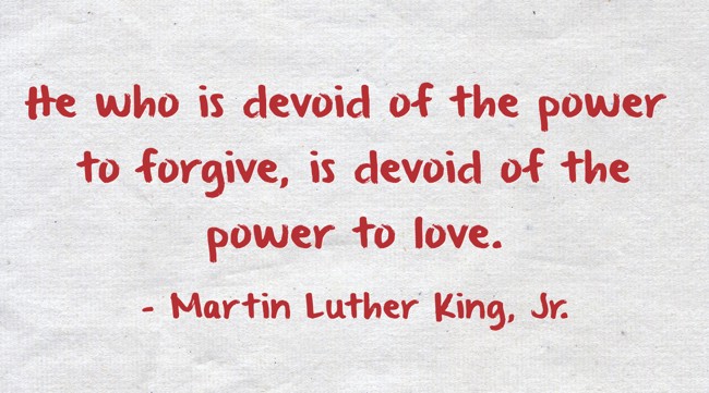 He who is devoid of the power to forgive, is devoid of the - Quozio