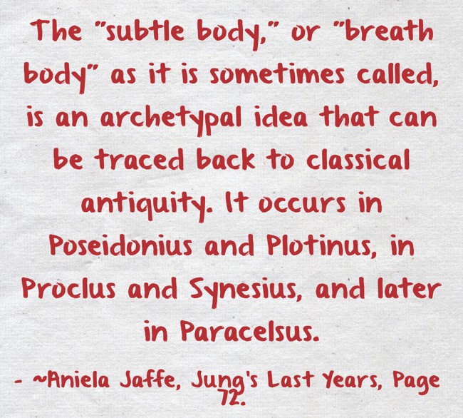 The "subtle body," or "breath body" as it is sometimes - Quozio