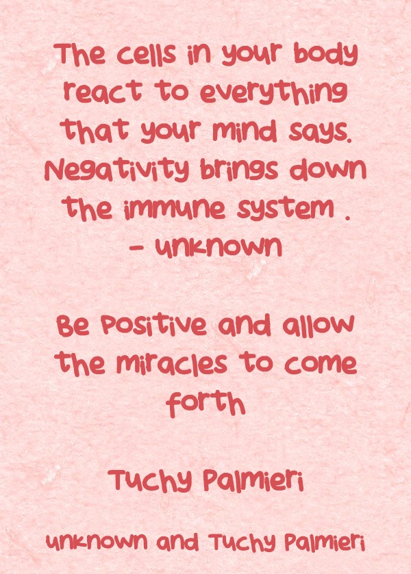 The cells in your body react to everything that your mind - Quozio