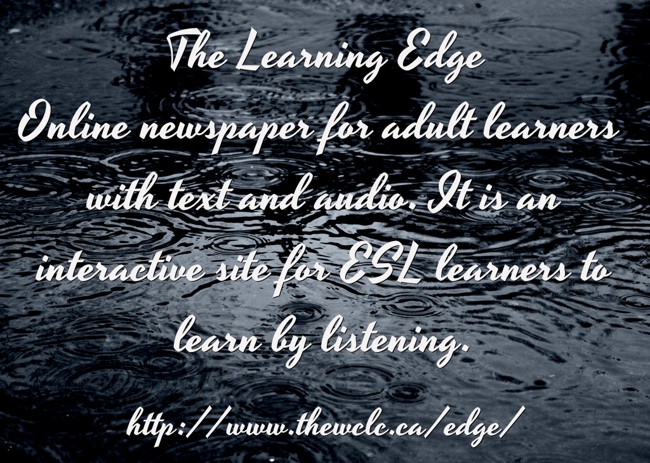 The Learning Edge Online newspaper for adult learners with - Quozio