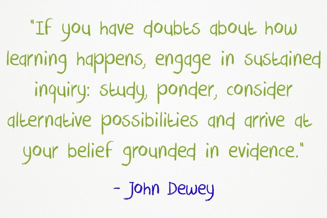 "If you have doubts about how learning happens, engage in - Quozio