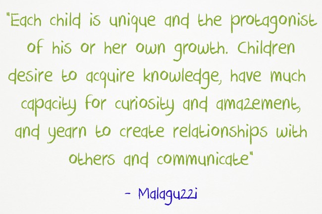 "Each child is unique and the protagonist of his or her own - Quozio