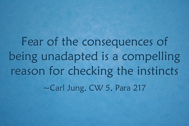 Fear of the consequences of being unadapted is a compelling - Quozio