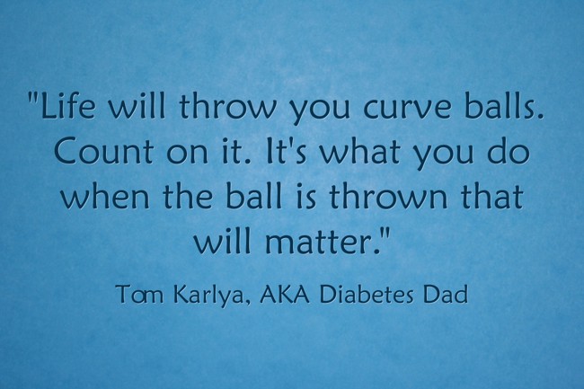 "Life will throw you curve balls. Count on it. It's what - Quozio