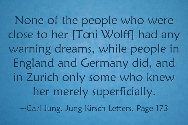None of the people who were close to her [Toni Wolff] had - Quozio