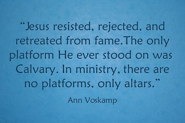 “Jesus resisted, rejected, and retreated from fame.The only - Quozio
