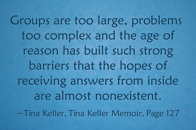 Groups are too large, problems too complex and the age of - Quozio