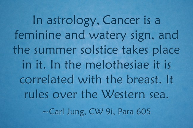 In astrology, Cancer is a feminine and watery sign, and the - Quozio
