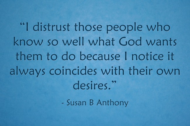 “I distrust those people who know so well what God wants - Quozio