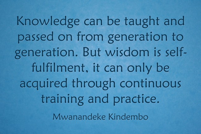 Knowledge can be taught and passed on from generation to - Quozio